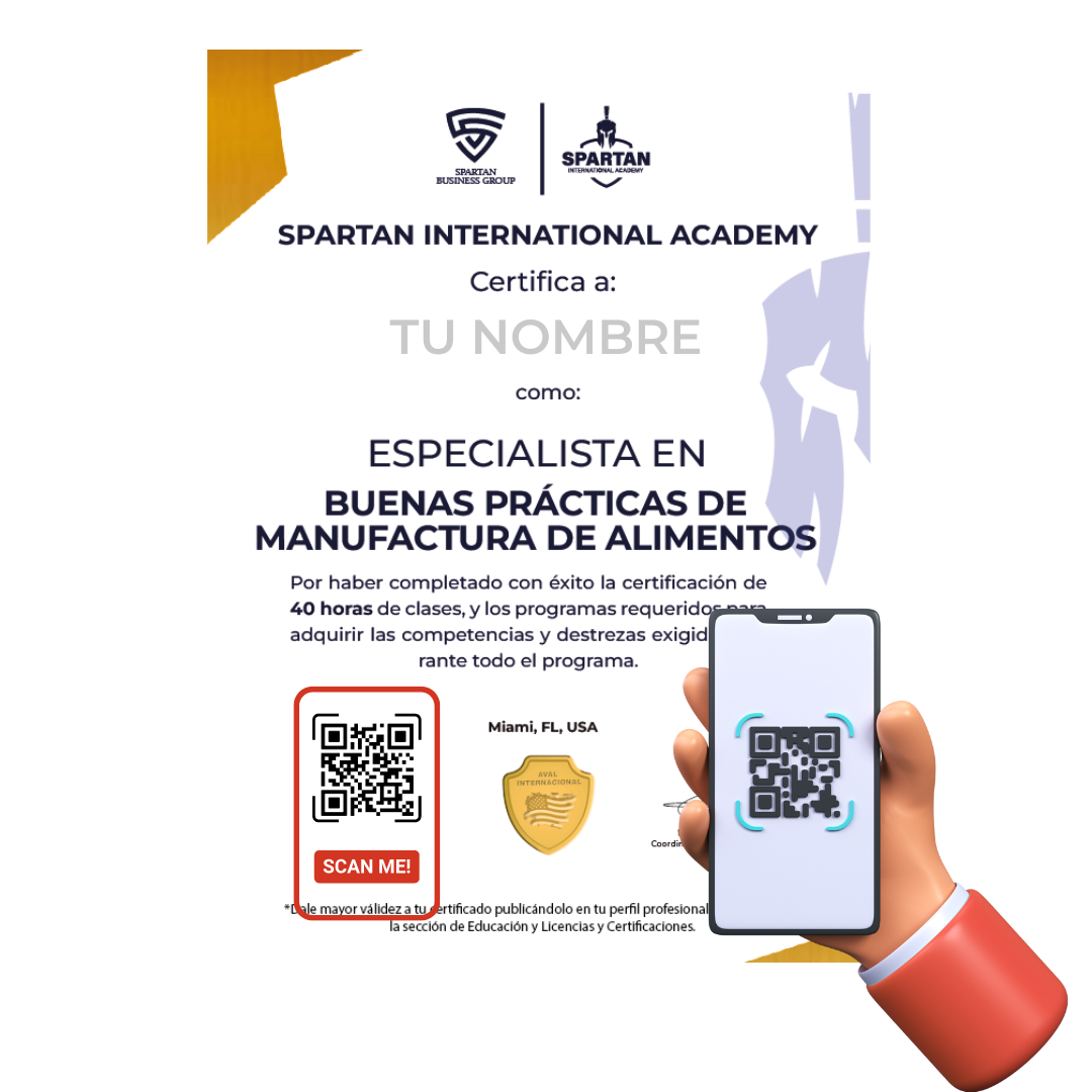 Landing Buenas Prácticas de Manufactura – Spartan Academy Landing Buenas Prácticas de Manufactura – Spartan Academy
